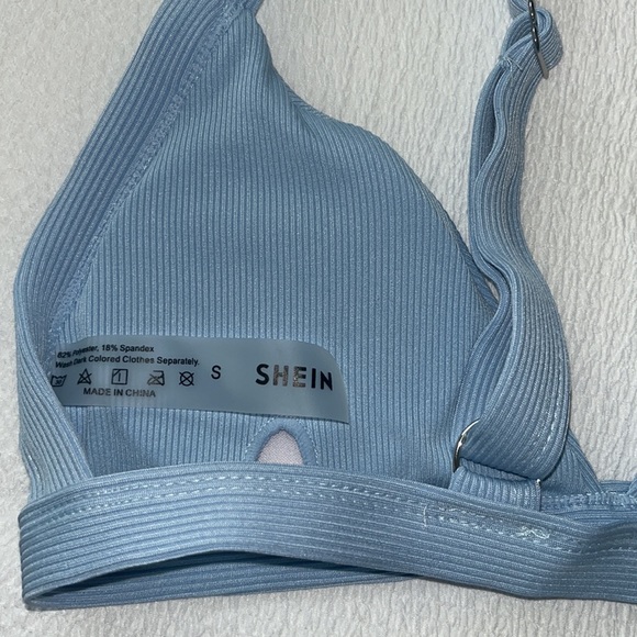 SHEIN | Swim | Brand New Blue Shein Bikini Set | Poshmark
